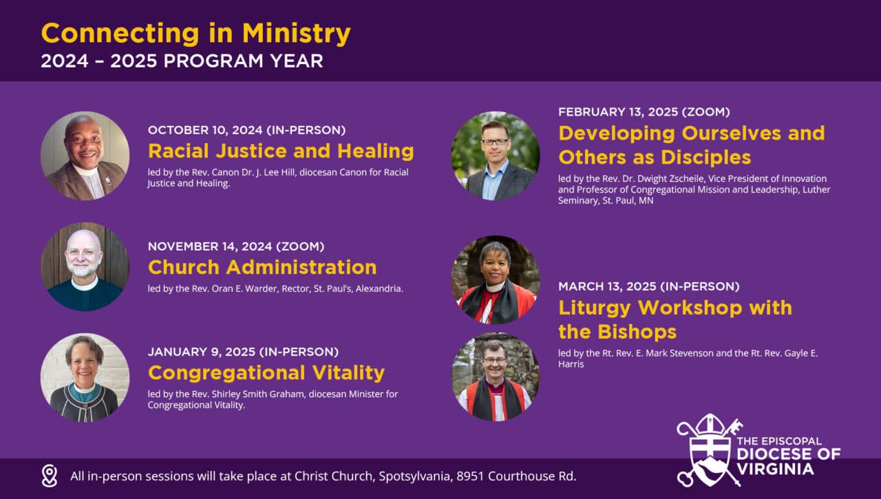 Connecting in Ministry 2024: A Clergy Formation Program - The Episcopal ...